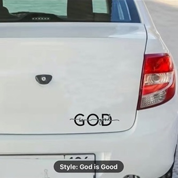 Other | Spread Gods Love With These Beautiful Car Sticker Black 14 X 55 ...